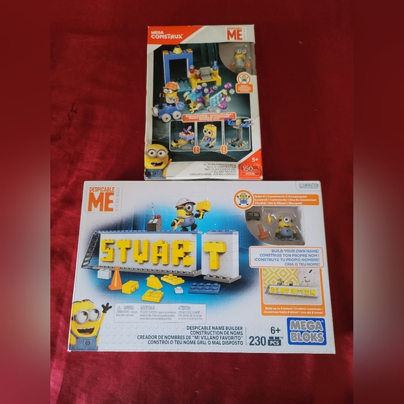 Disney | Toys | Disney Pixar Despicable Me Mega Construx And Name ...